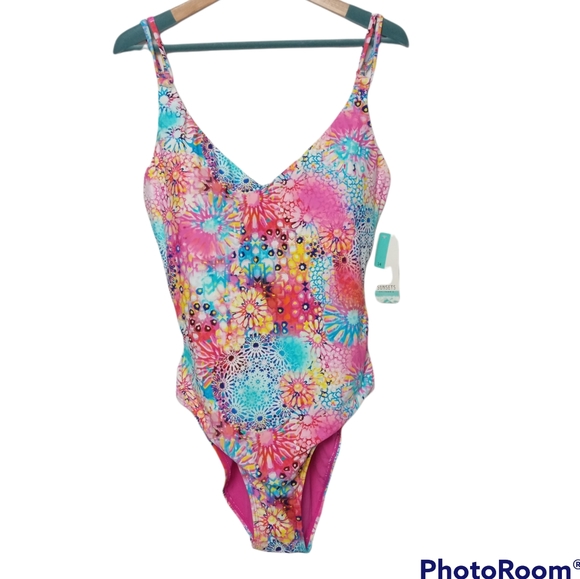 Sunsets California | Swim | Sunsets California Veronica Low V Neck One ...